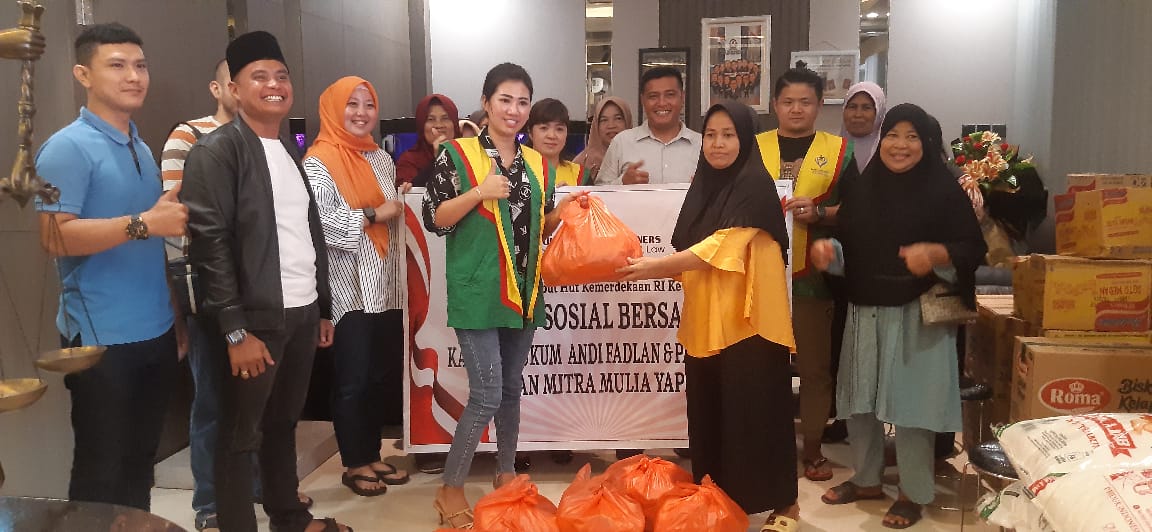 Law Firm Andi Fadlan dan Yayasan Mitra Mulia Yapindo Sambut Kemerdekaan ...