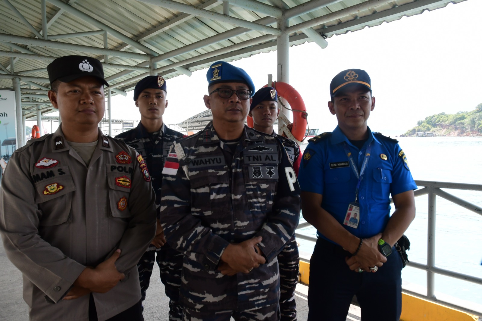 Pengamanan Arus Mudik, Lantamal IV Siagakan Personel di Pelabuhan Punggur Batam - MataKepri ...