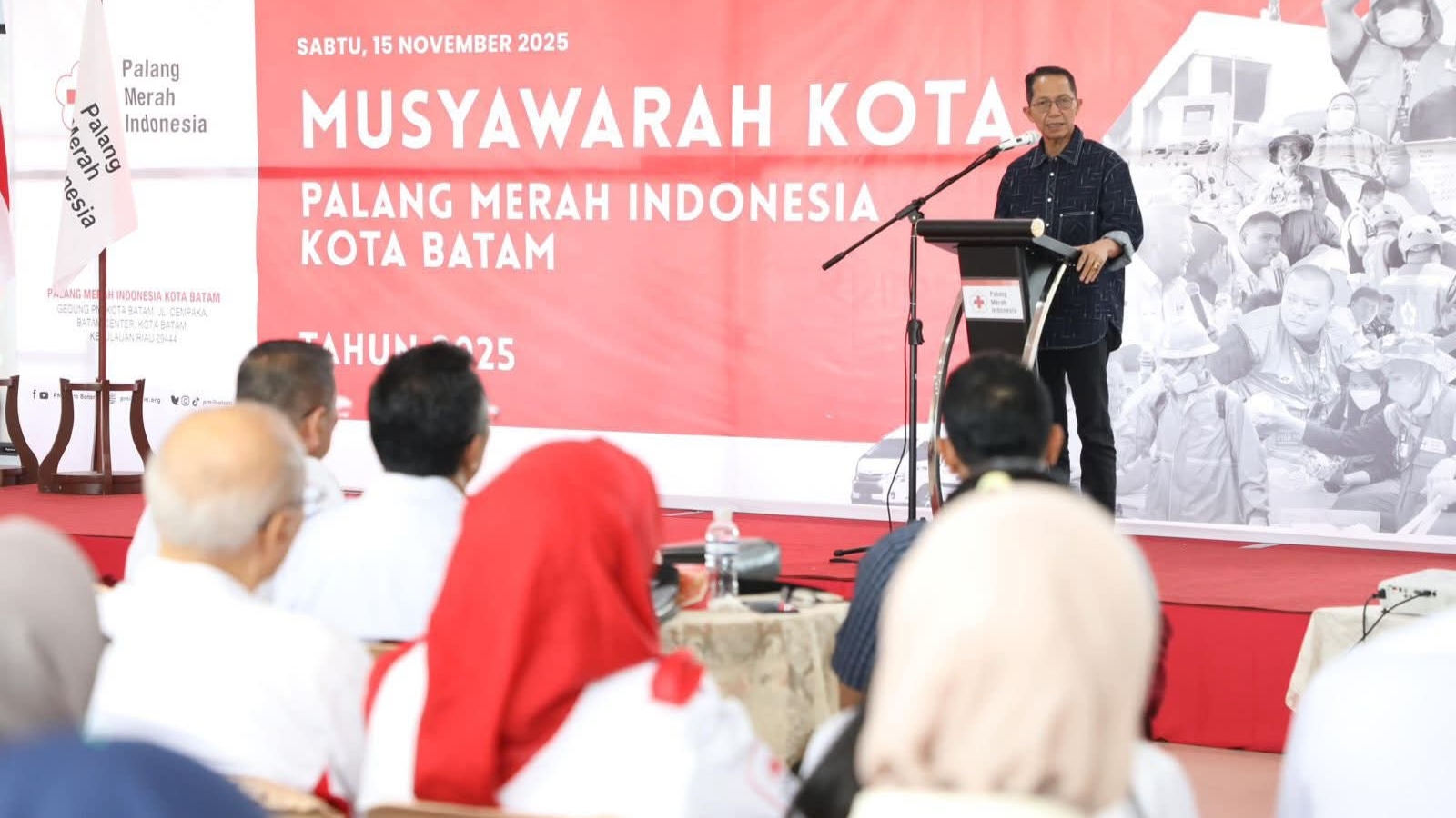 Amsakar Apresiasi Dedikasi PMI Batam di Muskot - MataKepri || Portal ...